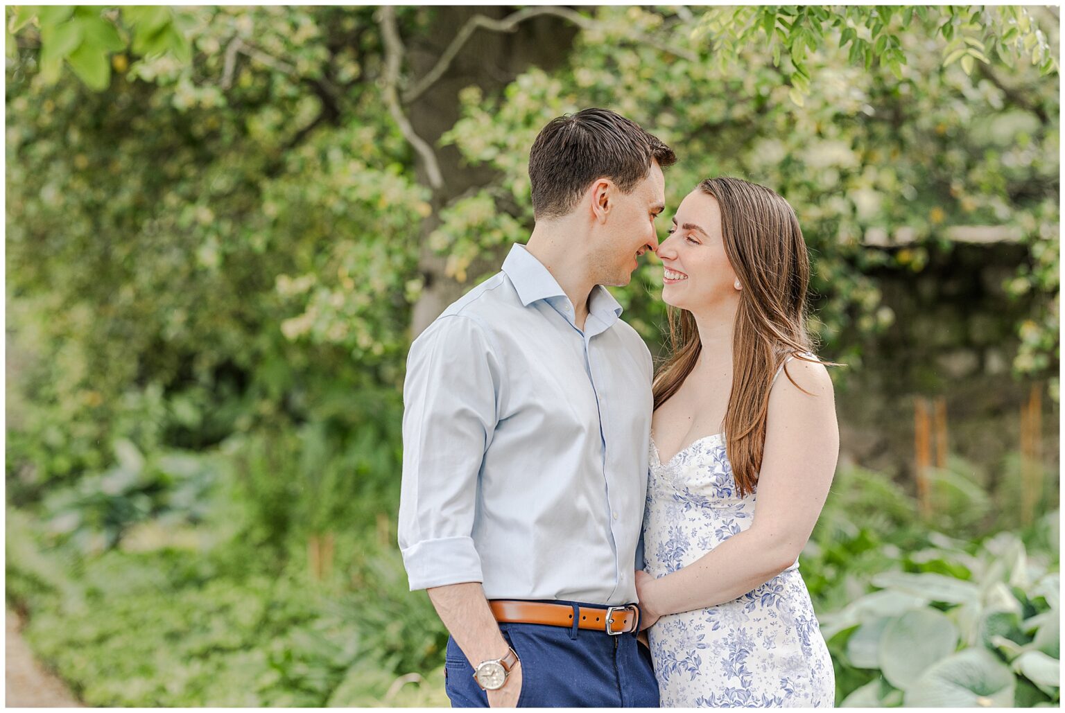 A National Cathedral Engagement Session | Dana & Michael